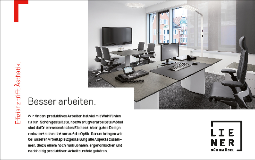 Liener Büromöbel - PARTERRE GRAFIK-DESIGNBÜRO